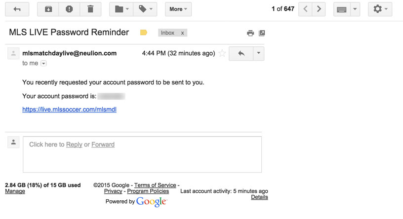 MLS Live is storing our passwords insecurely : r/MLS
